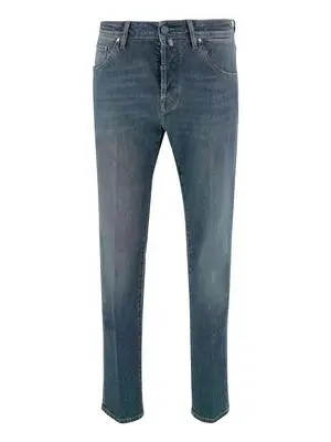 Jacob Cohen Nick Slim Five-pocket Jeans - Blue