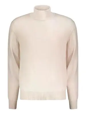 Herno Ribbed Turtleneck Sweater - White