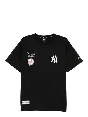 New Era X Mlb Logoed T-shirt - Black