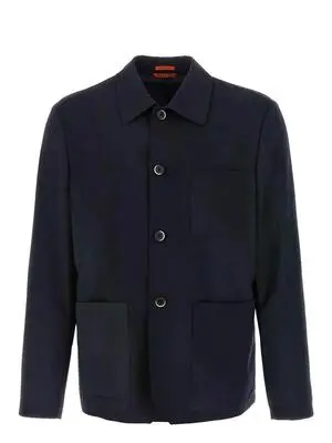Barena Venezia Button-fastening Overshirt - Blue