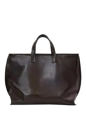 KASSL EDITIONS Nappa Leather Tote Bag - Brown