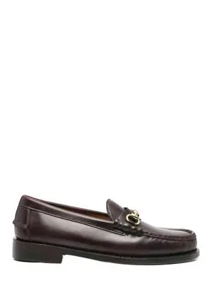 SEBAGO Horsebit Leather Loafers - Brown