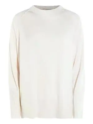 Antonelli Firenze Raglan-sleeve Ribbed-cuff Sweater - White