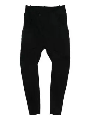 Masnada Drop-crotch Trousers - Black