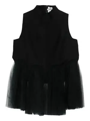 Noir Kei Ninomiya High-neck Jacket - Black