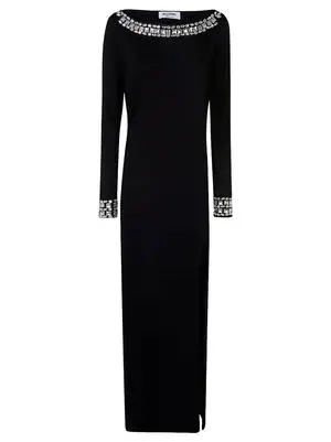 BLUGIRL Crystal-embellished Maxi Dress - Black