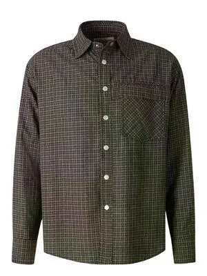 CARRER Checked Shirt - Brown