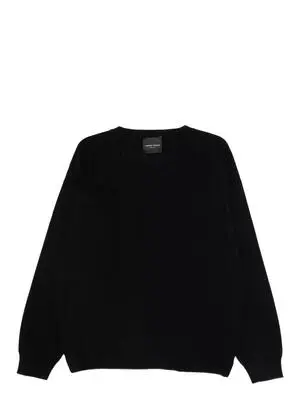 ROBERTO COLLINA Crew-neck Sweater - Black