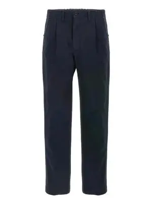 Incotex Pleated-front Trousers - Blue