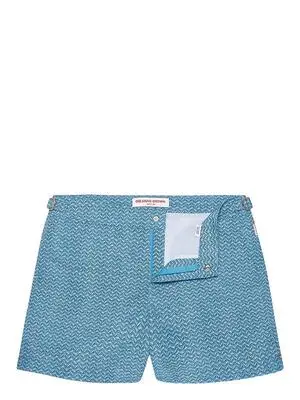Orlebar Brown Setter Riptide 4.5" Swim Trunks - Aqua Blue