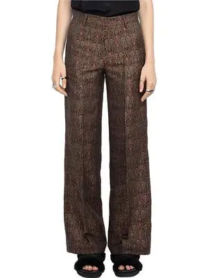 Zadig&Voltaire Panol Jacquard Pants - Black