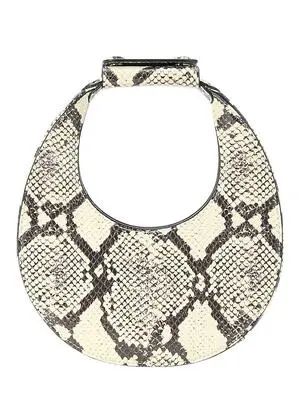 Staud Good Night Moon Bag - White Snake
