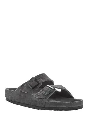 BIRKENSTOCK Arizona Slide Sandals - Dark Gray