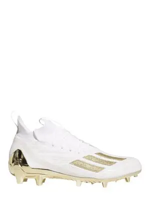 Adidas Adizero Primeknit Cleats - Cloud White/gold Metallic