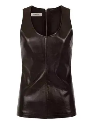 ENTIRE STUDIOS Leather Tank Top