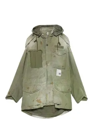 Mihara Yasuhiro Hooded Jacket - Green