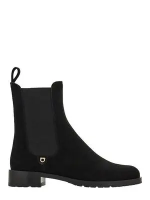 FERRAGAMO Chelsea Boot - Black