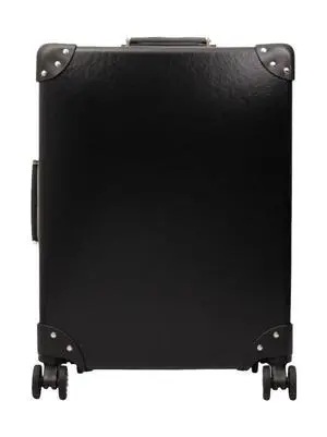 Globe Trotter Suitcase - Black/nickel
