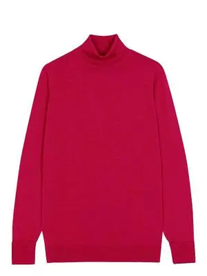John Smedley Sweaters Cranberry