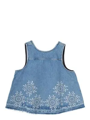 GANNI Top - Blue