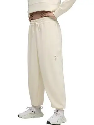 PUMA X Alex Toussaint High-waist Training Joggers Pant - White