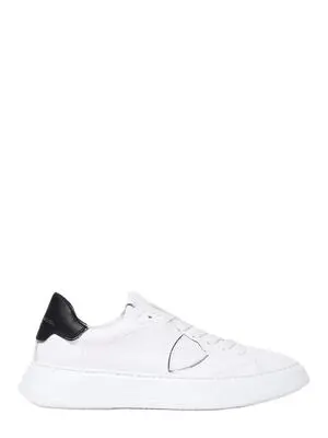 Philippe Model Lace Up Sneakers - White