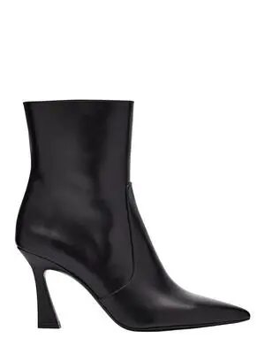 STUART WEITZMAN 85mm Vinnie Leather Booties - Black