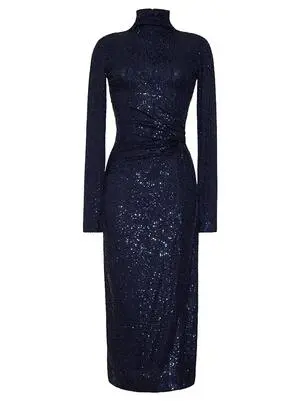 Cara Cara Ryan Midi Dress - Midnight Sequins