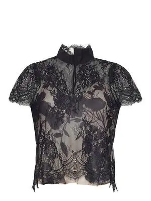 CARA CARA Pamela Chantilly Lace Top