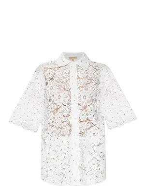 Michael Kors Lace Shirt - White