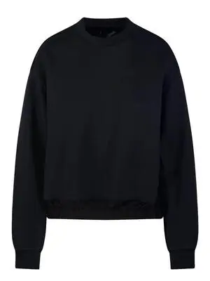 RE CODE Open-Back Crew-Neck Sweater