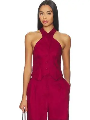 Yumi Kim Aida Top - Burgundy