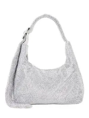 OLGA BERG Calypso Crystal Shoulder Bag - Silver