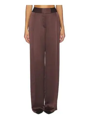 THE SEI Relaxed Trouser - Cocoa