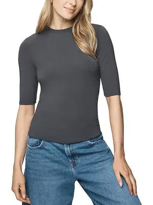 Splendid Elbow Sleeve Tee Lead