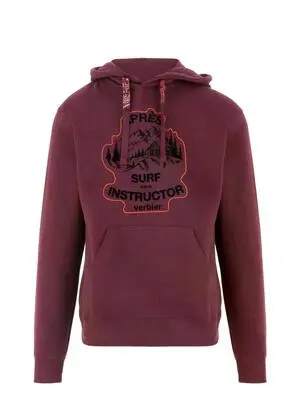 APRÈS SURF Logo-print Hoodie - Red