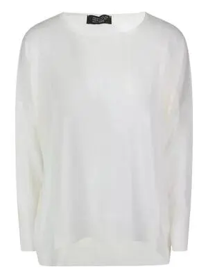ARAGONA Wool Jumper - White