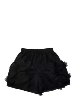 Simone Rocha Carnation Cargo Shorts - Black