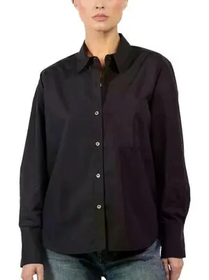 ARLO MOTT Cotton Shirt - Black