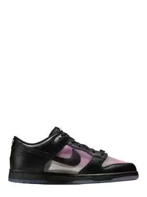 Nike Dunk Transparent / Pink Rise Sneakers - Black