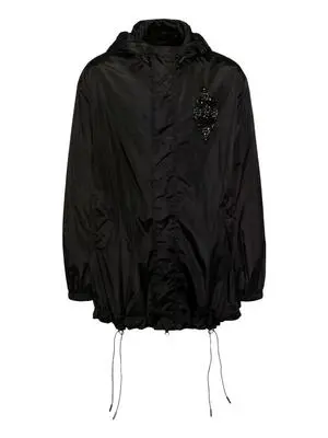 Simone Rocha Hooded Parka - Black