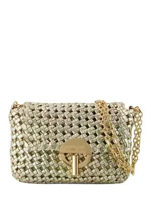 Vanessa Bruno Moon Moyen Shoulder Bag - Gold