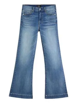 7 FOR ALL MANKIND Short Inseam Dojo Flare Jeans