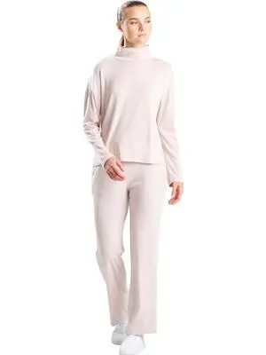 Natori Jersey Essentials Long Sleeve Top - Neutral