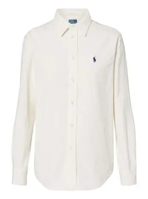 Polo Ralph Lauren Cotton Corduroy Shirt - White