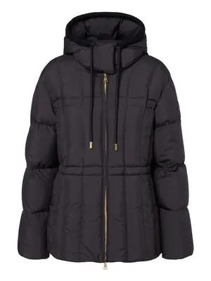 Moncler Estom Hooded Down Jacket - Black