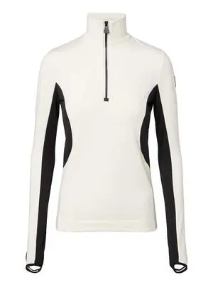 Moncler Half-zip Ski Top - White