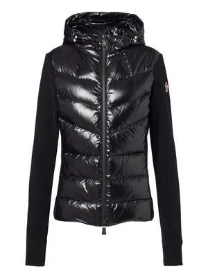 Moncler Down-paneled Jacket - Black