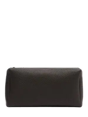 THE ROW Squared Compact Leather Clutch