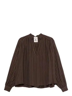 SEMICOUTURE Striped 'Margherita' Blouse